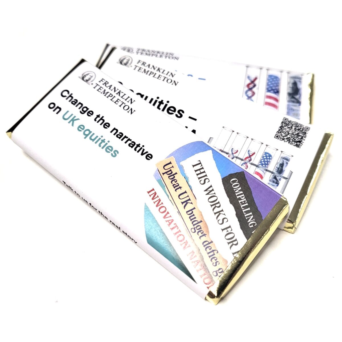 Chocolate Bars in Full Colour Wrapper. - The Chocolate People