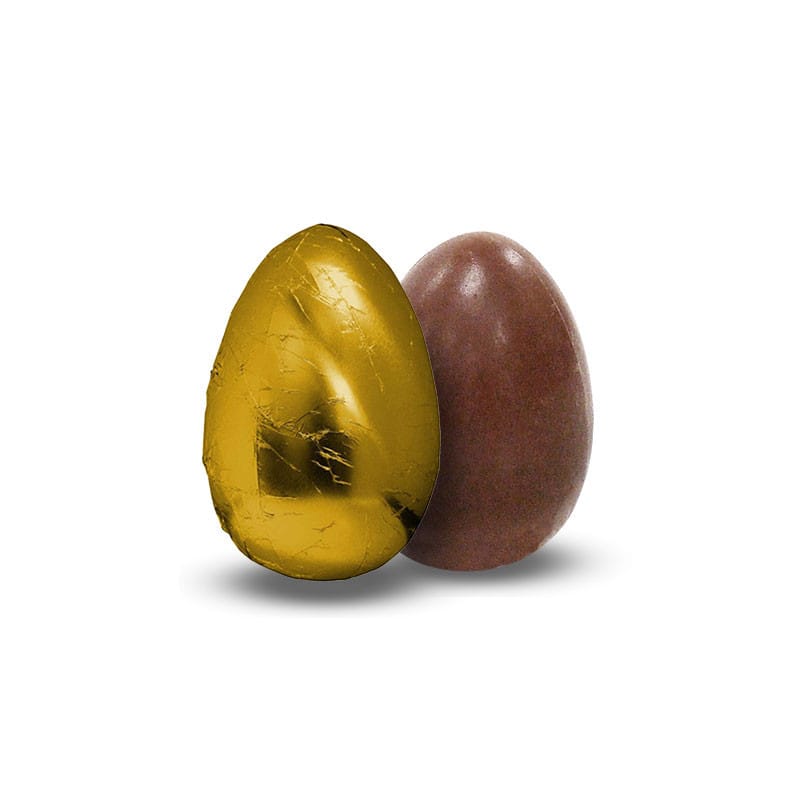 Hollow Foiled Egg 25g, 80g & 100g. No Personalisation - The Chocolate ...